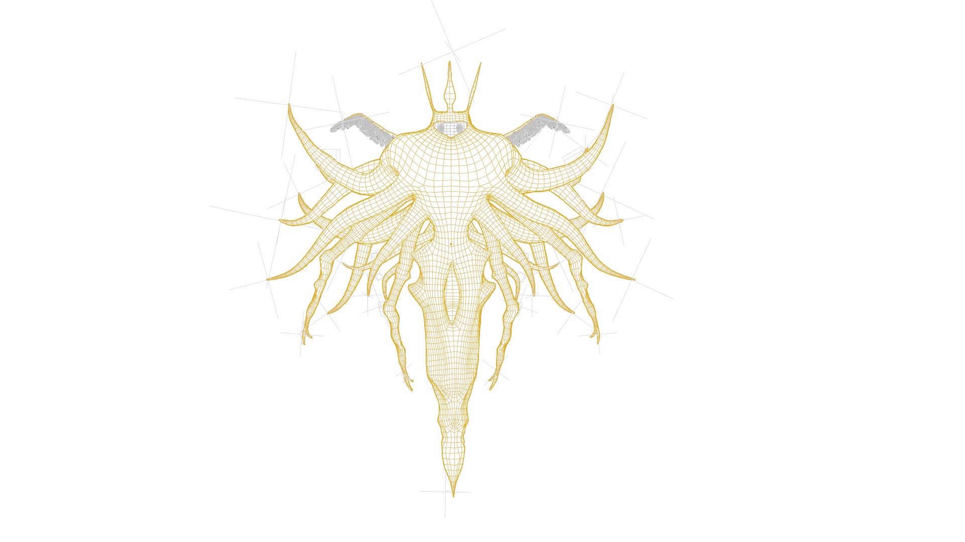 Ancient God Monster Low-poly Low-poly 3D Model 3D - TurboSquid 1989672