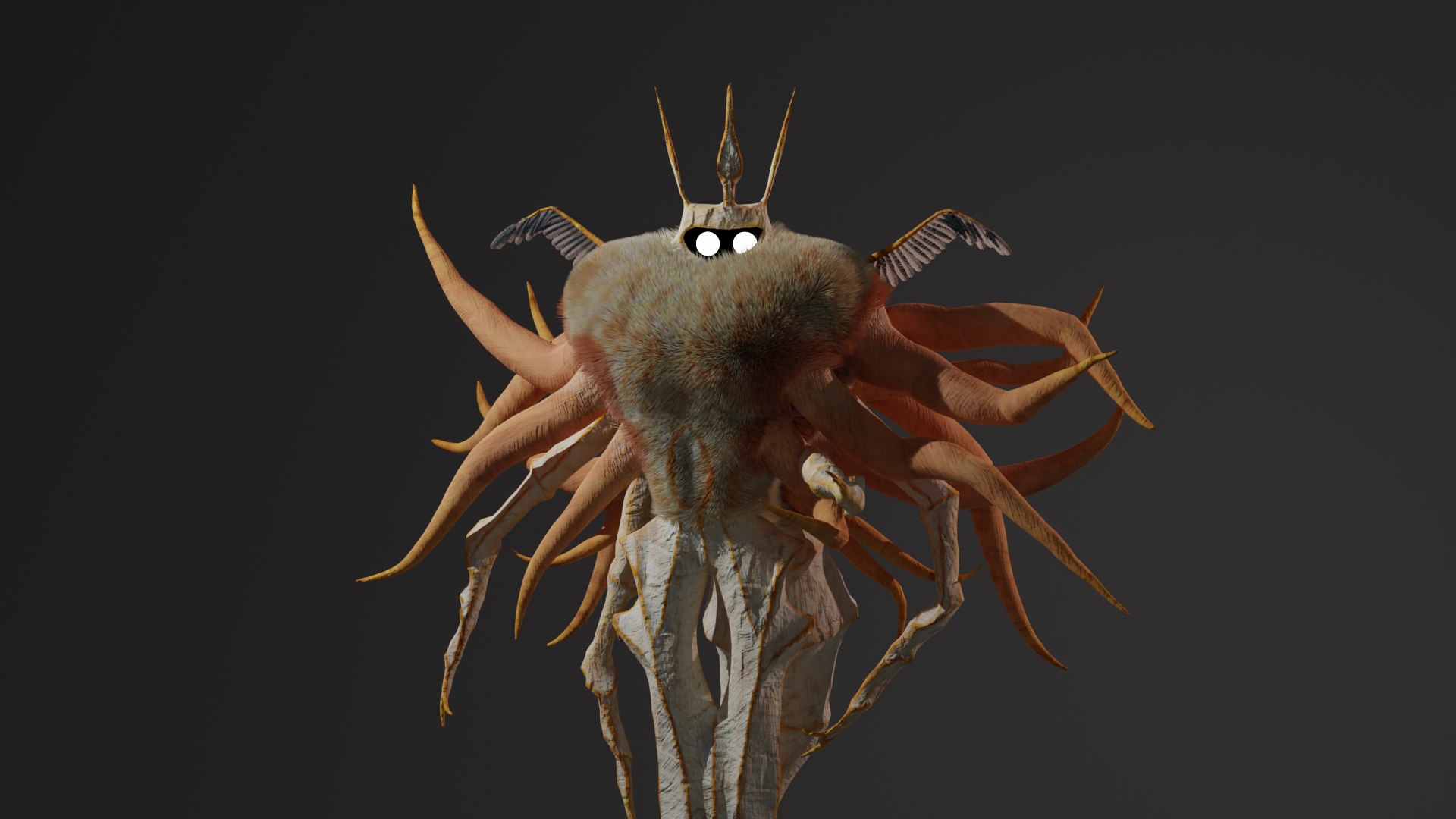 Ancient God Monster Low-poly Low-poly 3D Model 3D - TurboSquid 1989672