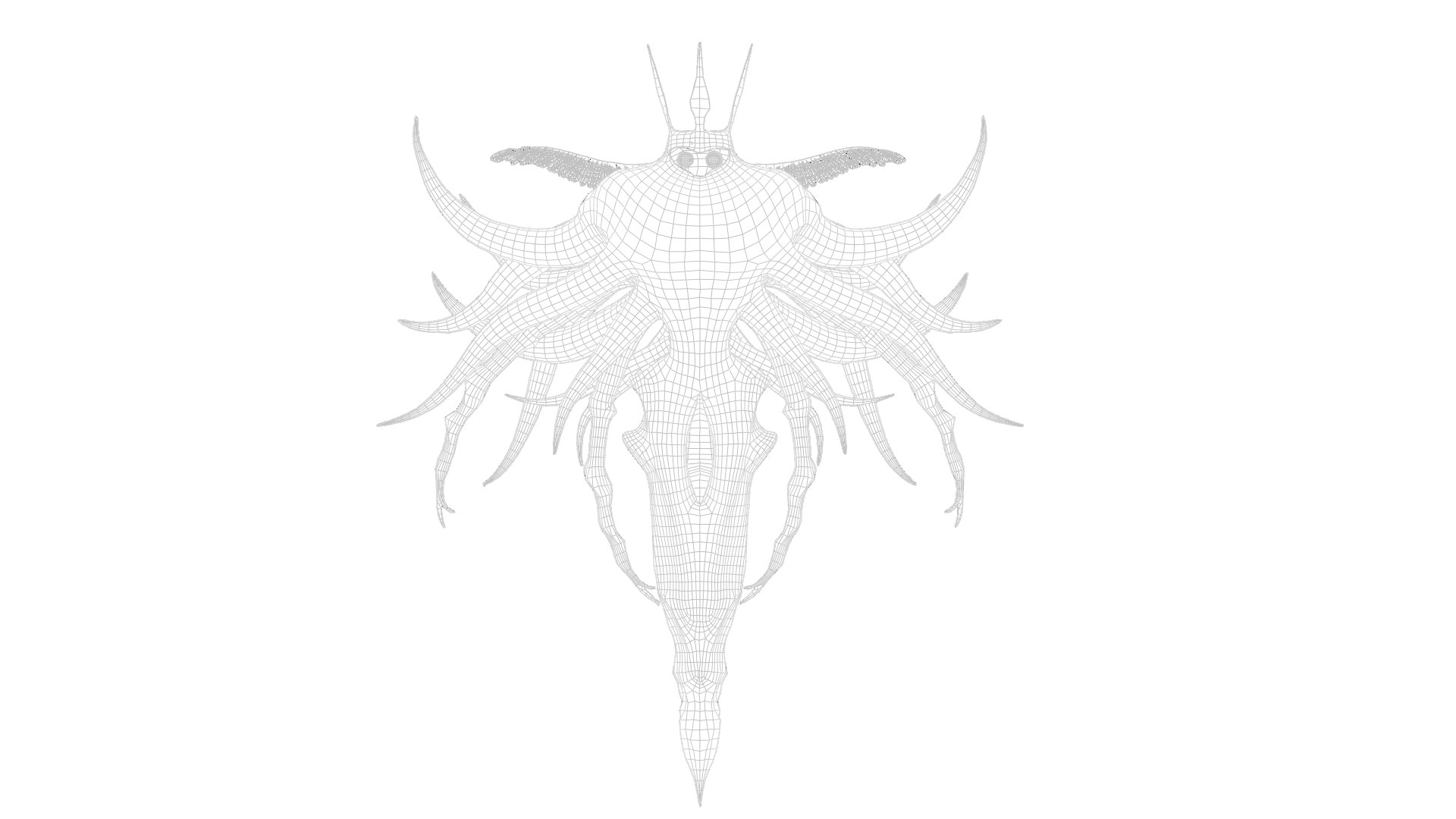 Ancient God Monster Low-poly Low-poly 3D Model 3D - TurboSquid 1989672