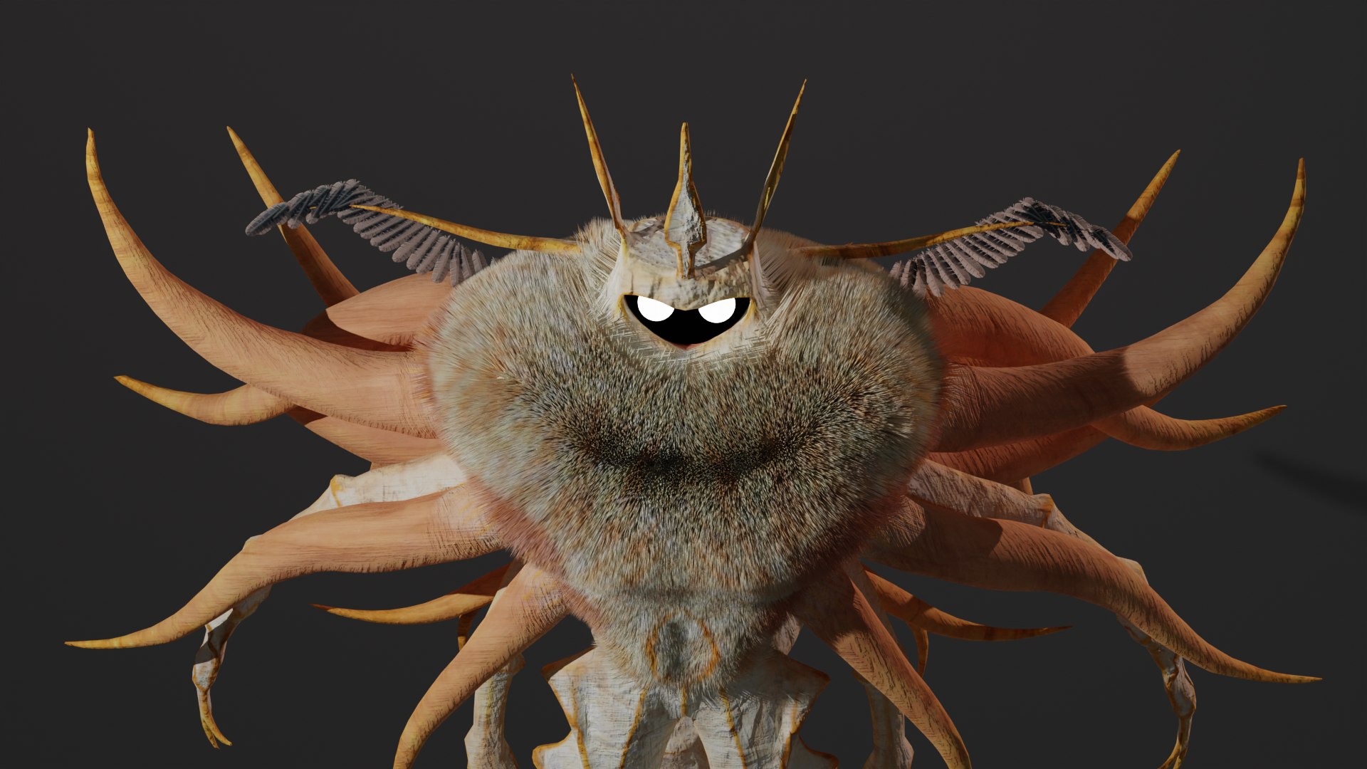 Ancient God Monster Low-poly Low-poly 3D Model 3D - TurboSquid 1989672