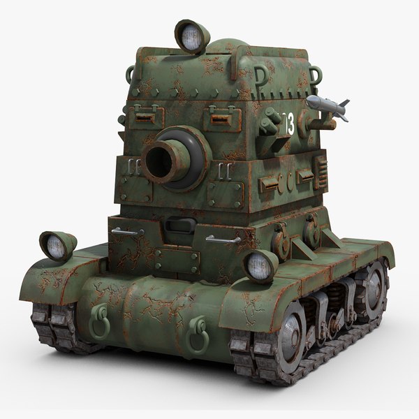 Science Fiction Tank 3D Models for Download | TurboSquid