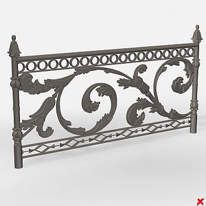 Fence DXF Models for Download | TurboSquid