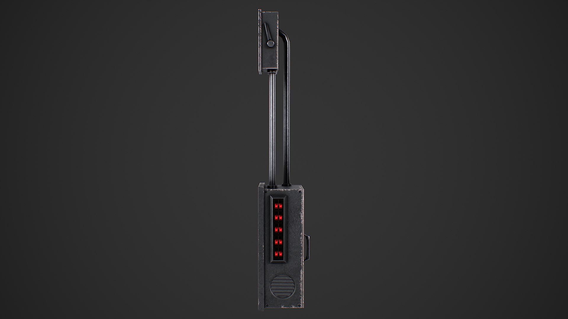 3D Main Power Switch Box Closed Model - TurboSquid 2096969