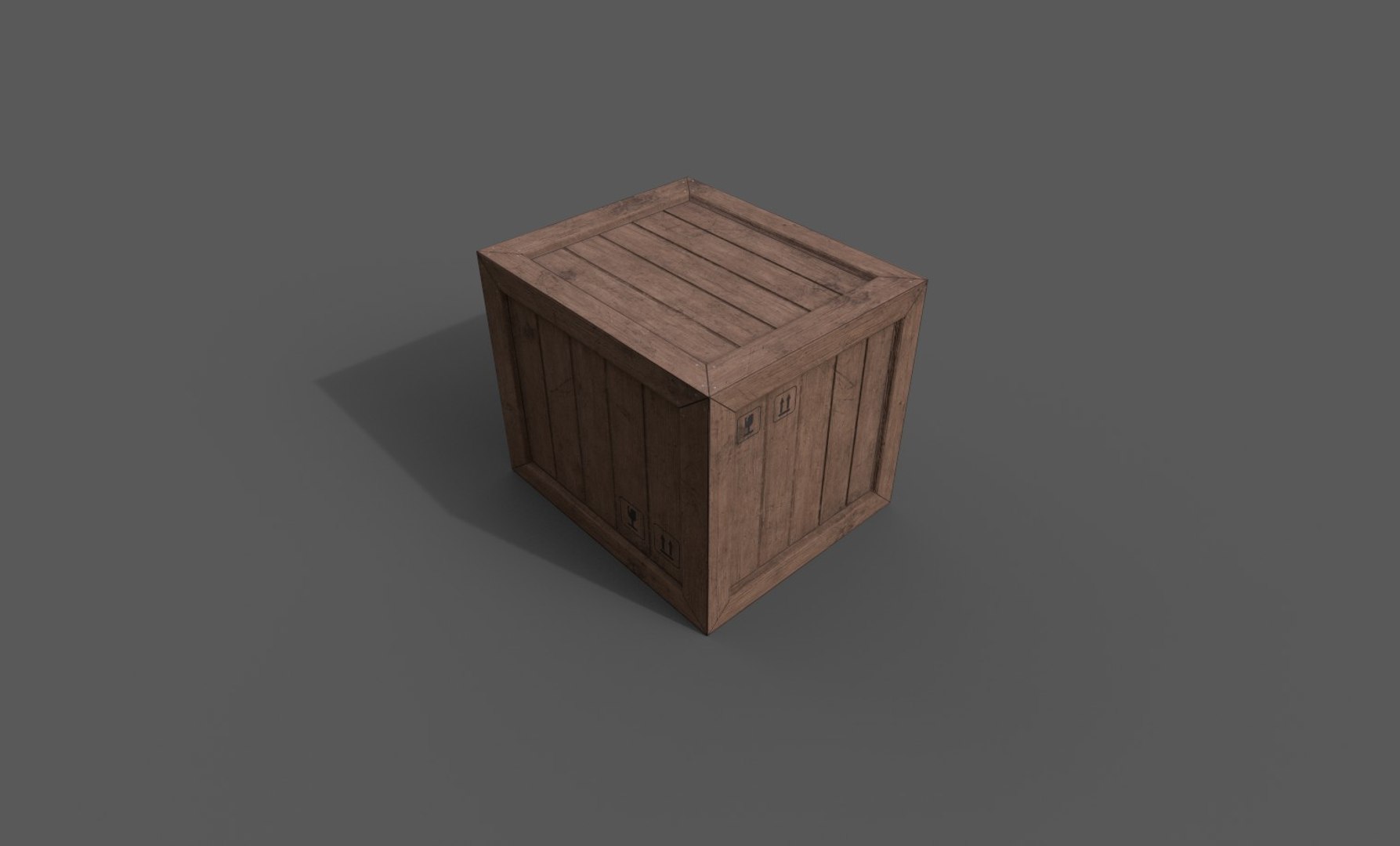 3D Wooden Cargo Crates - TurboSquid 2181113