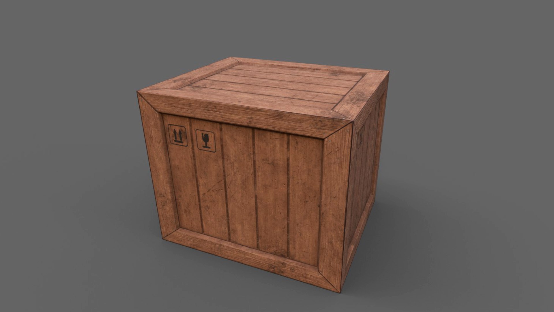 3D Wooden Cargo Crates - TurboSquid 2181113
