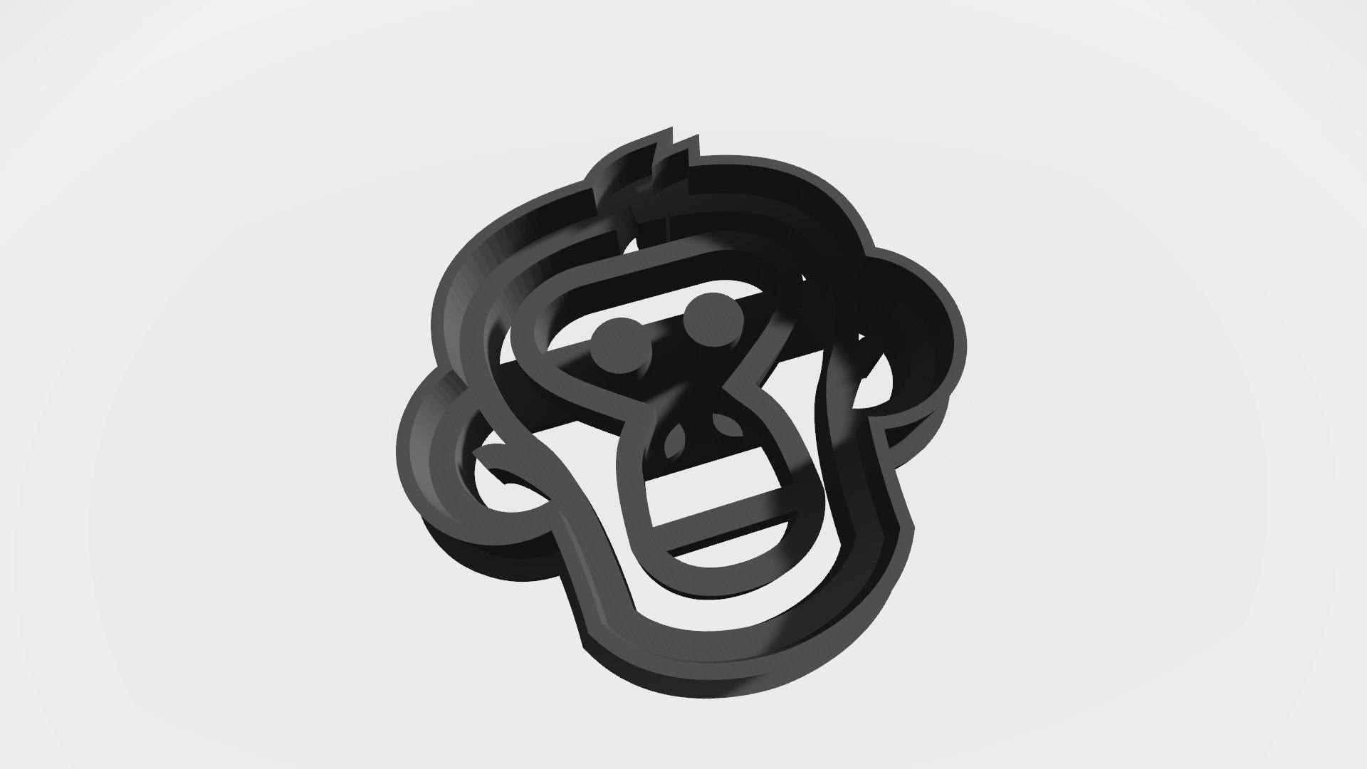 MONKEY COOKIE CUTTER 3D Model - TurboSquid 2224344