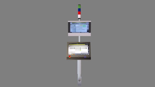 modelo 3d Pantalla del panel HMI - TurboSquid 2316790