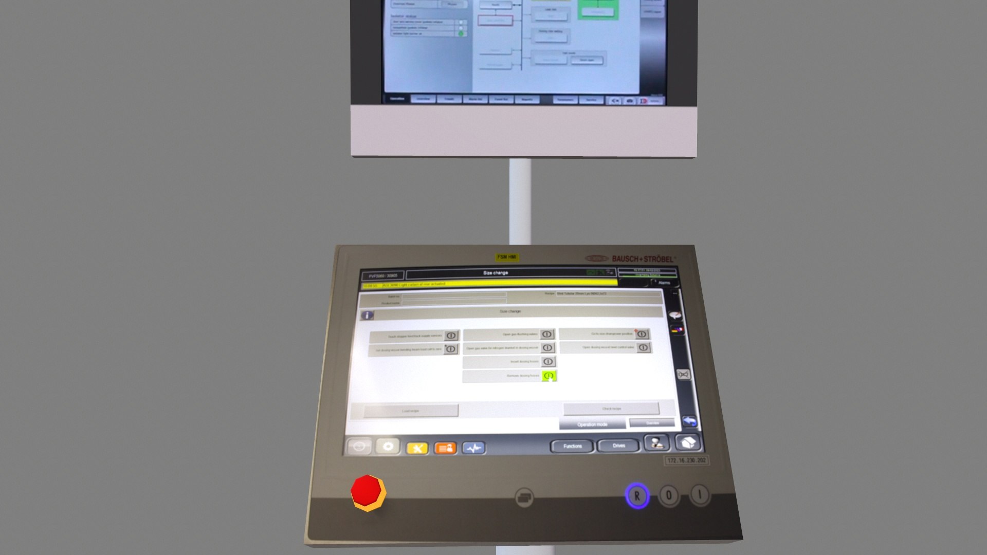 HMI Panel Screen 3D - TurboSquid 2316790