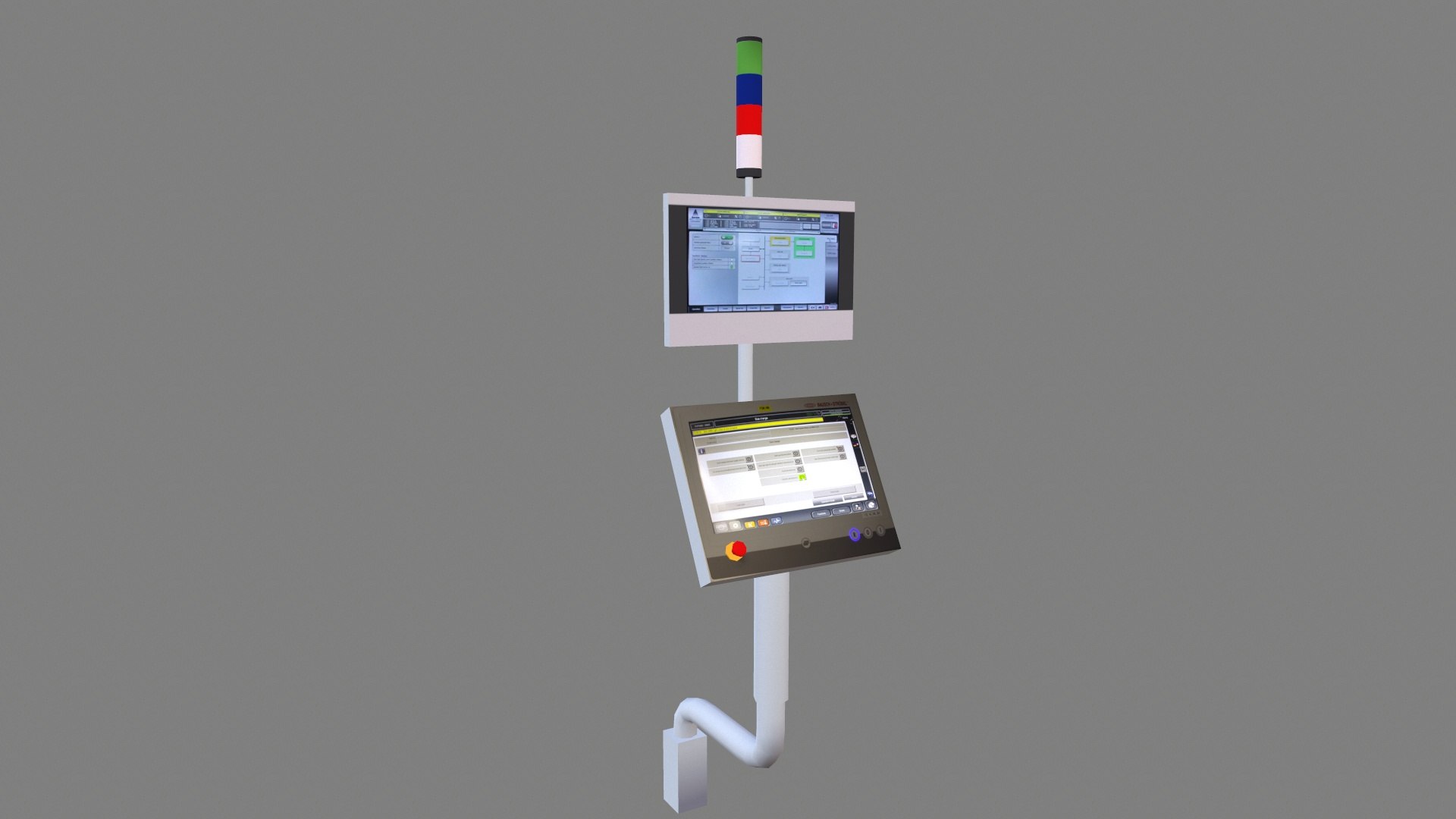 HMI Panel Screen 3D - TurboSquid 2316790