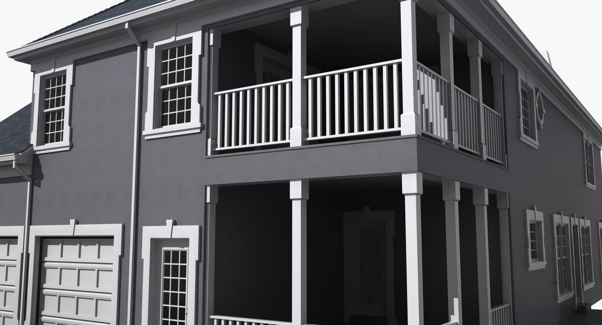 3d model story house