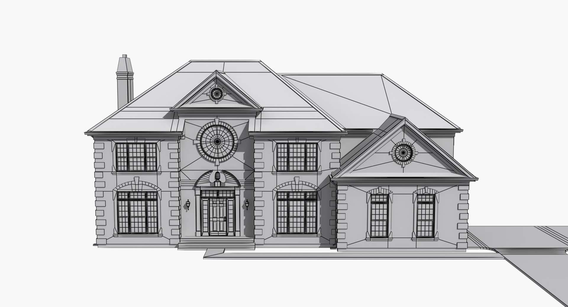 3d model story house