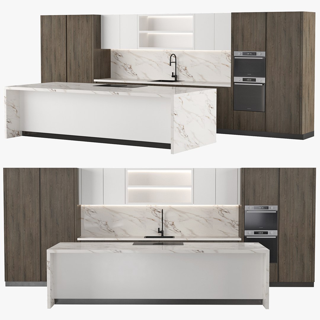 Kitchen 16 3D Model - TurboSquid 2150868