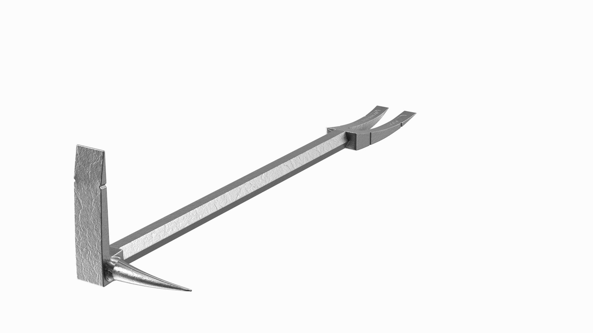 3D Model Halligan Bar Fire Equipment - TurboSquid 2164081