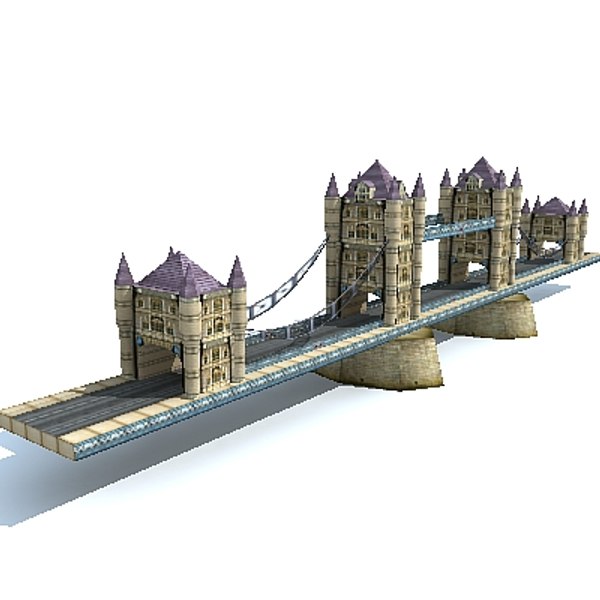 Free London Tower Bridge 3D Models for Download | TurboSquid