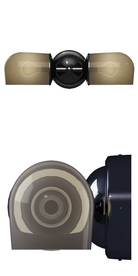 3D Mercer Double Horizontal Sconce Model - TurboSquid 1306005