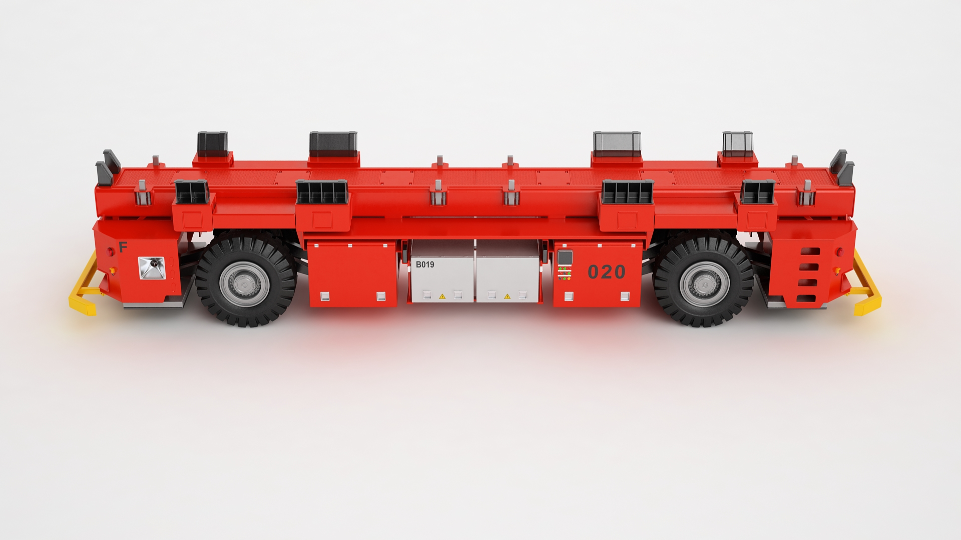 Self Drive Loader Platform 03 3D Model - TurboSquid 1778037
