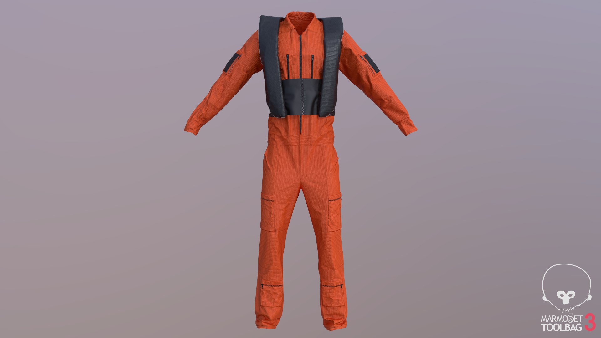 Helicopter Flight Suit 3D - TurboSquid 2021675