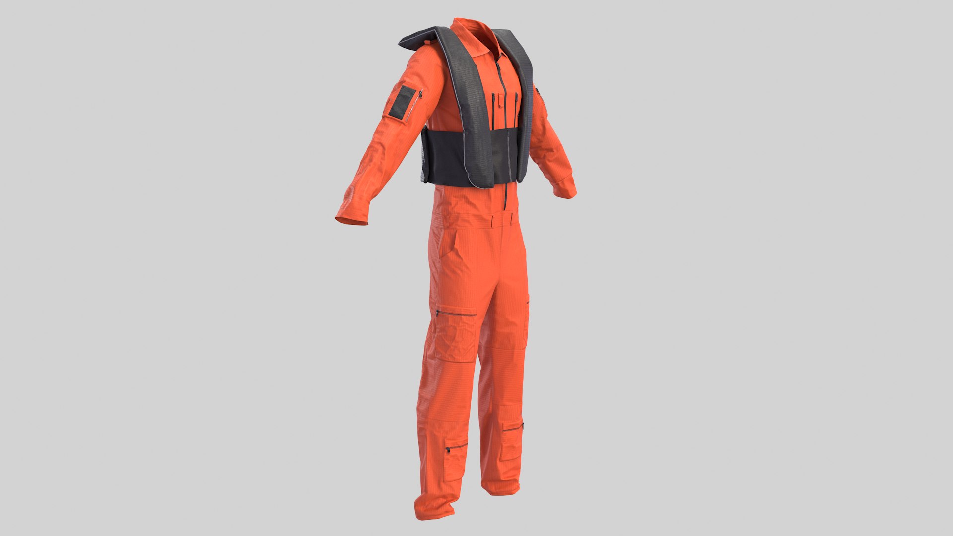 Helicopter Flight Suit 3D - TurboSquid 2021675