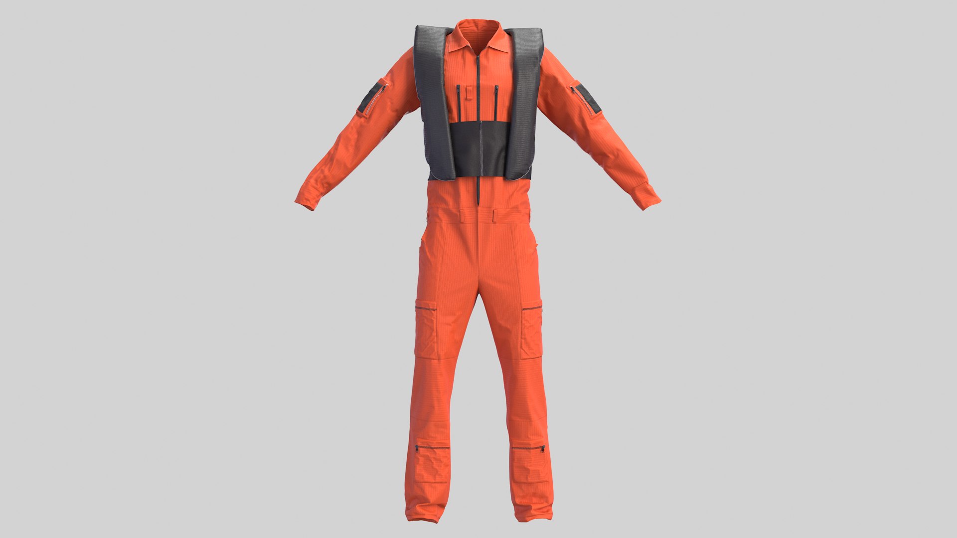 Helicopter Flight Suit 3D - TurboSquid 2021675