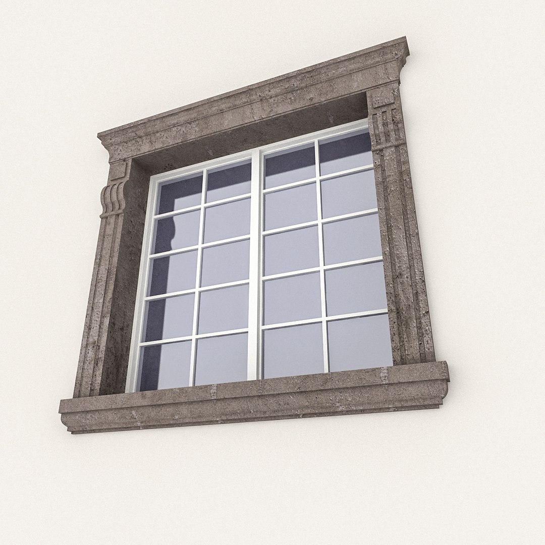3D Model Window Frame - TurboSquid 1446278