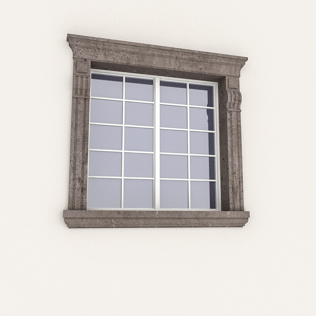 3D Model Window Frame - TurboSquid 1446278