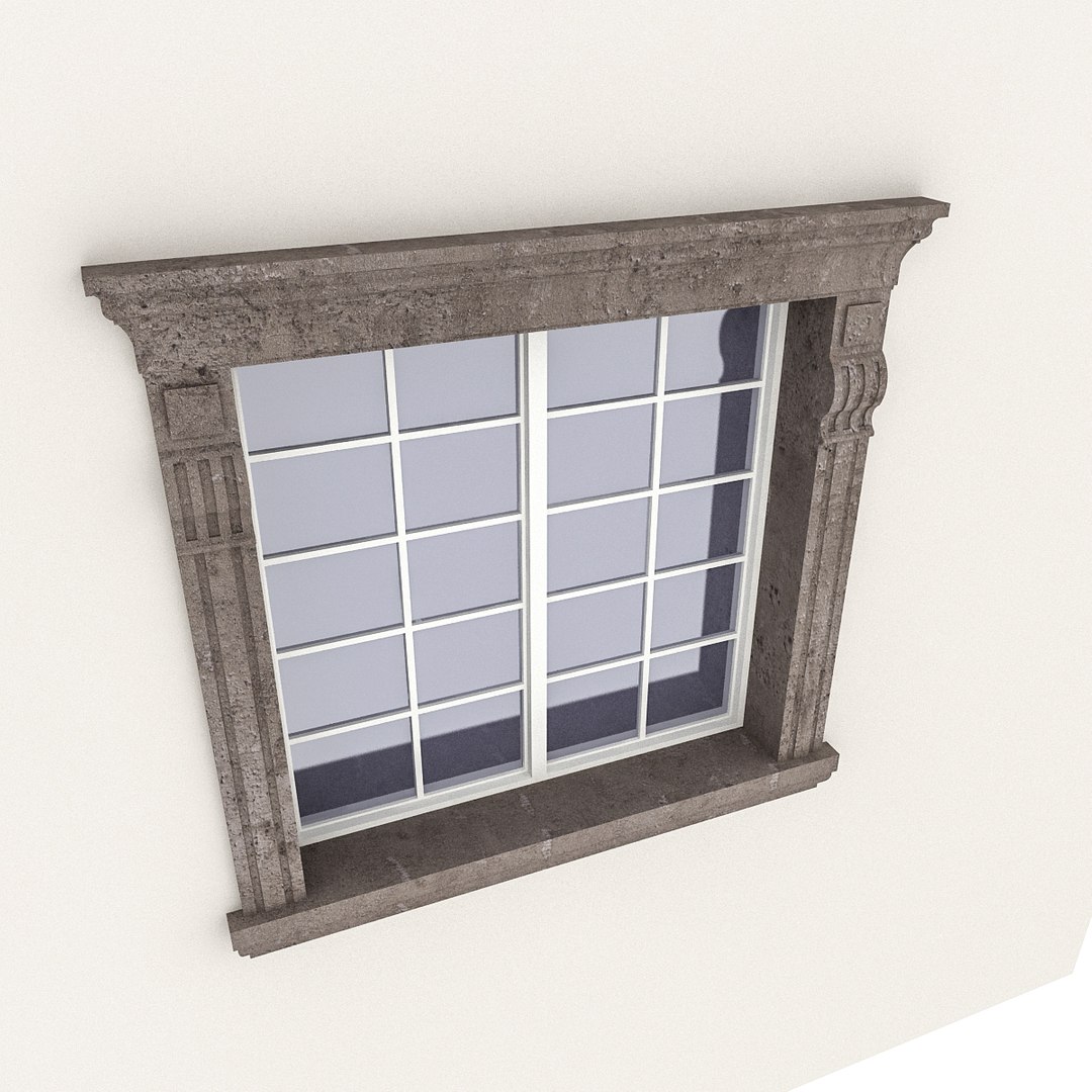 3D Model Window Frame - TurboSquid 1446278