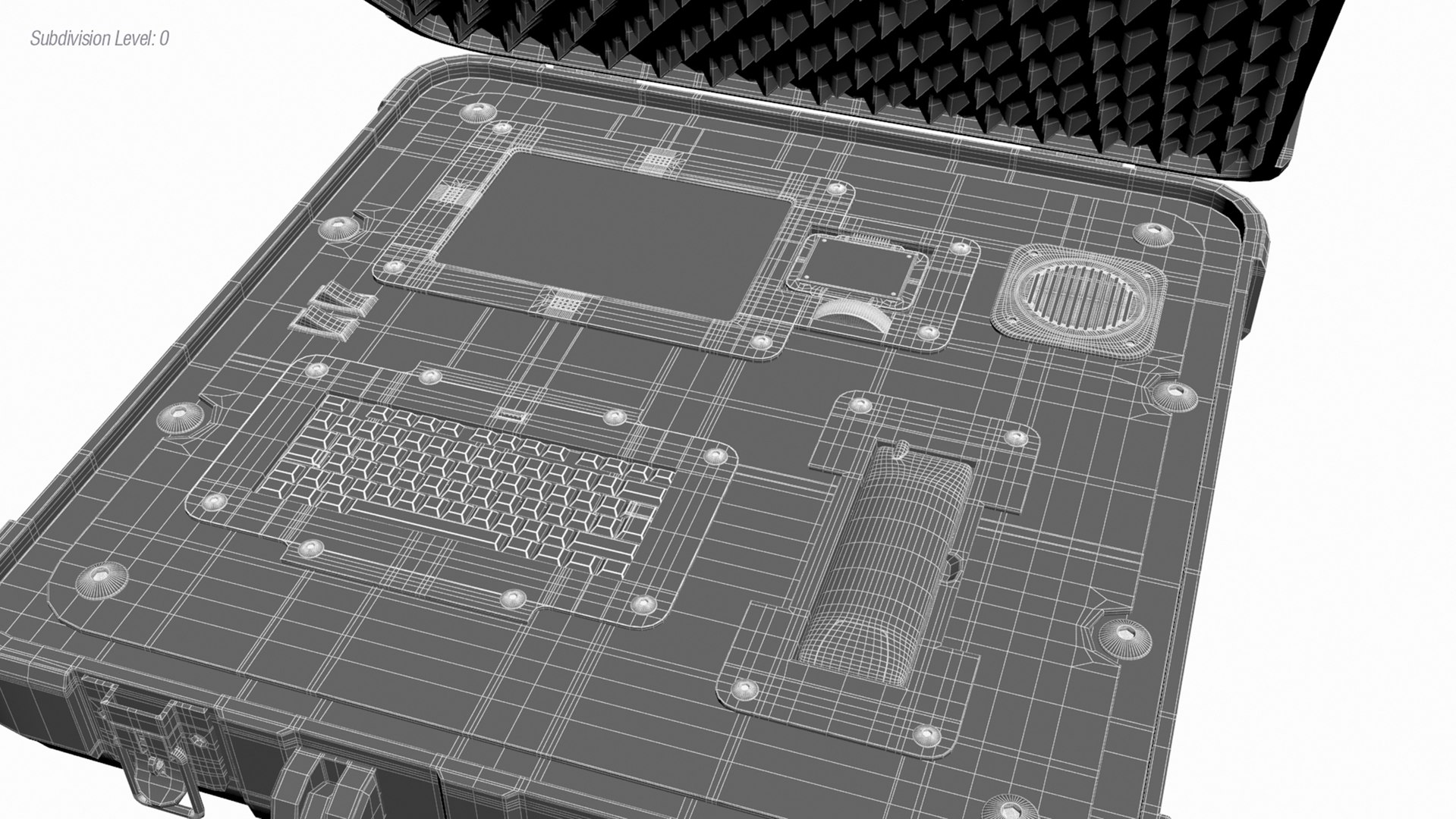 Briefcase Secret Agent Case 3D Model - TurboSquid 1642913