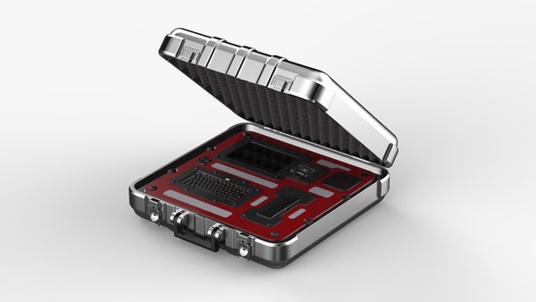 Briefcase secret agent case 3D model - TurboSquid 1642913