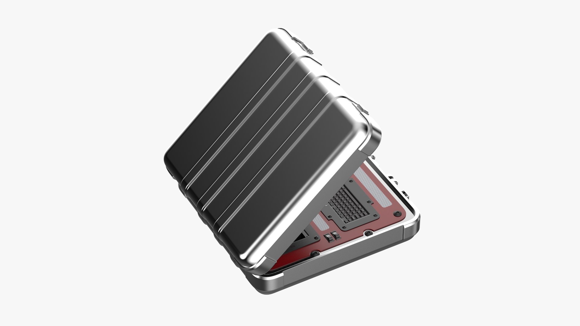 Briefcase Secret Agent Case 3D Model - TurboSquid 1642913