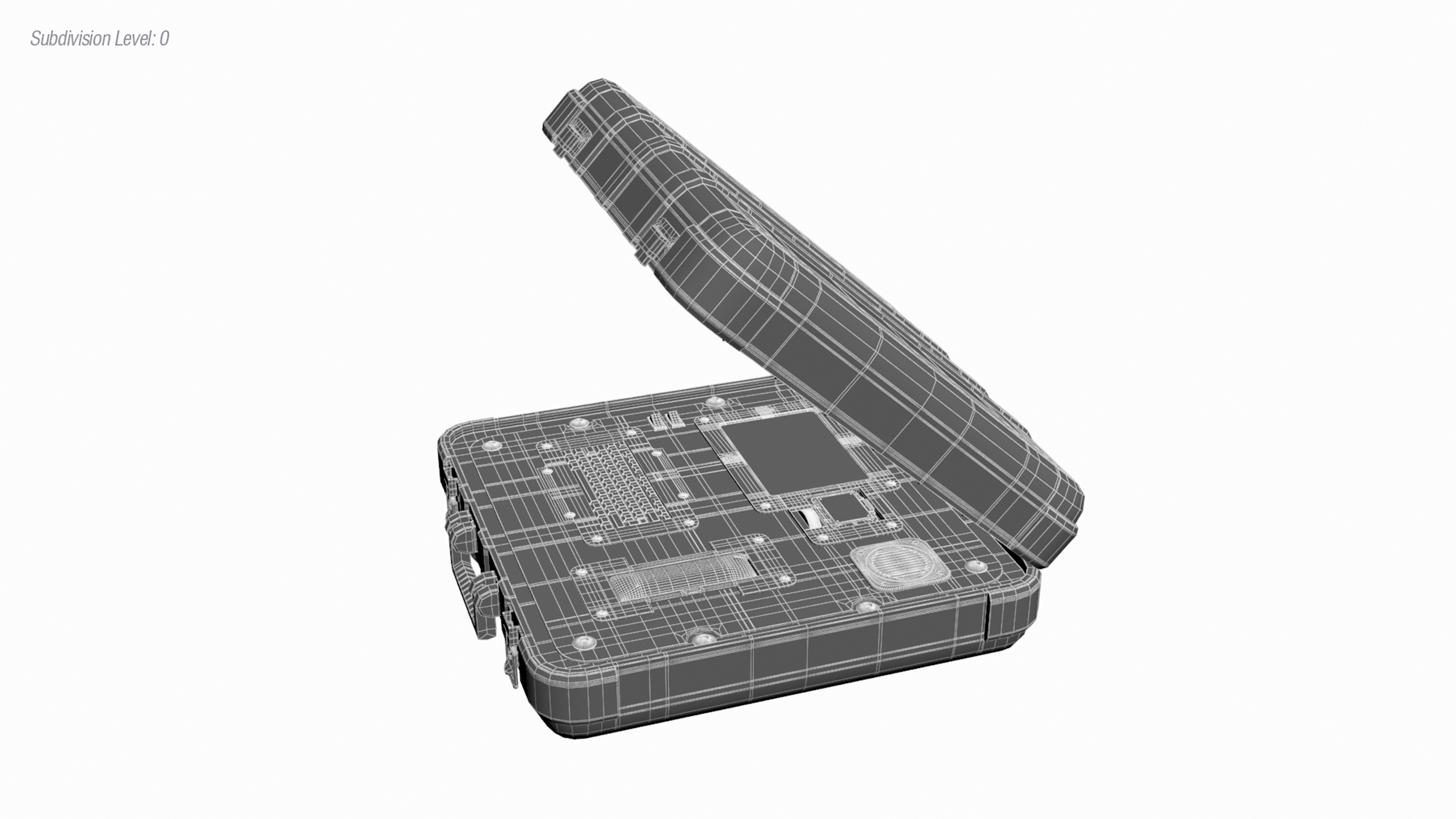 Briefcase secret agent case 3D model - TurboSquid 1642913