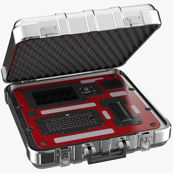 Briefcase secret agent case 3D model - TurboSquid 1642913