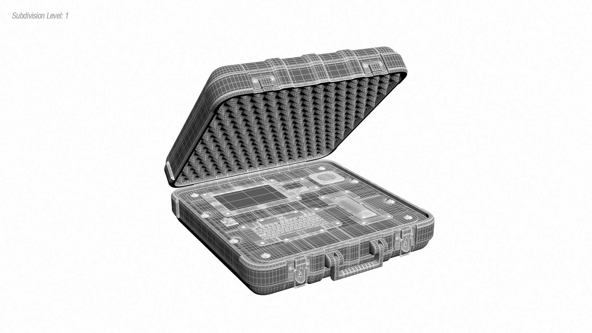 Briefcase Secret Agent Case 3D Model - TurboSquid 1642913