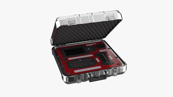 Briefcase secret agent case 3D model - TurboSquid 1642913