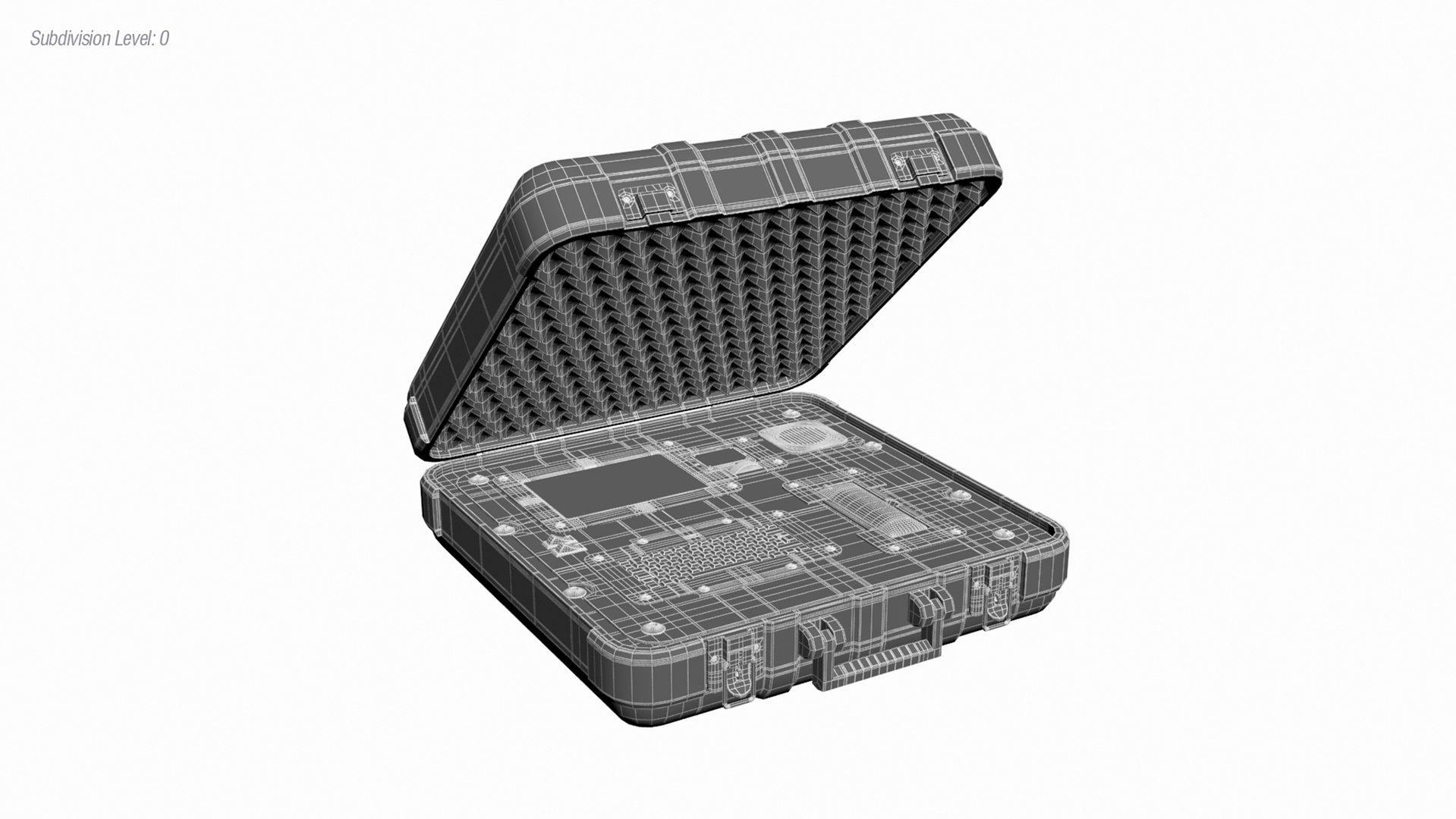 Briefcase Secret Agent Case 3D Model - TurboSquid 1642913