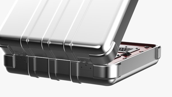 Briefcase secret agent case 3D model - TurboSquid 1642913