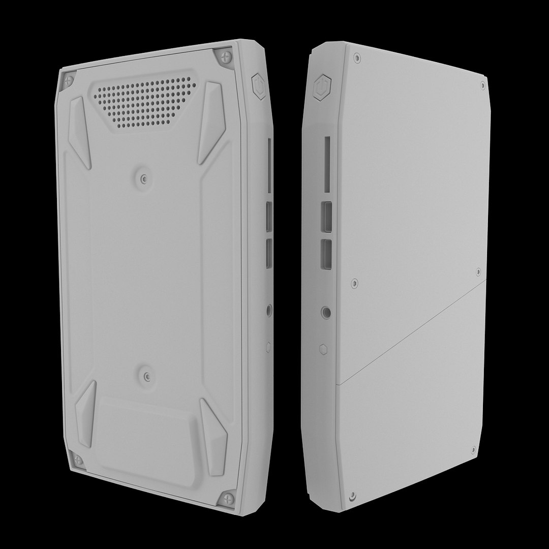 Intel Nuc Nuc6i7kyk 3d Model