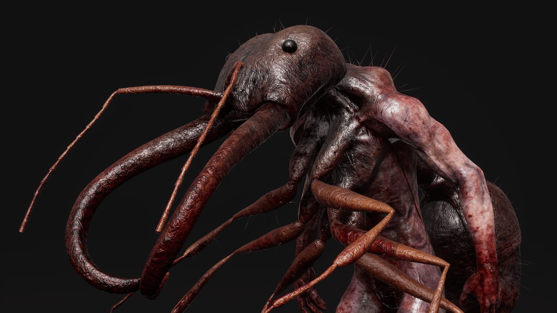 Mutant Ant - Horror Insects Collection 3D Model - TurboSquid 2398577