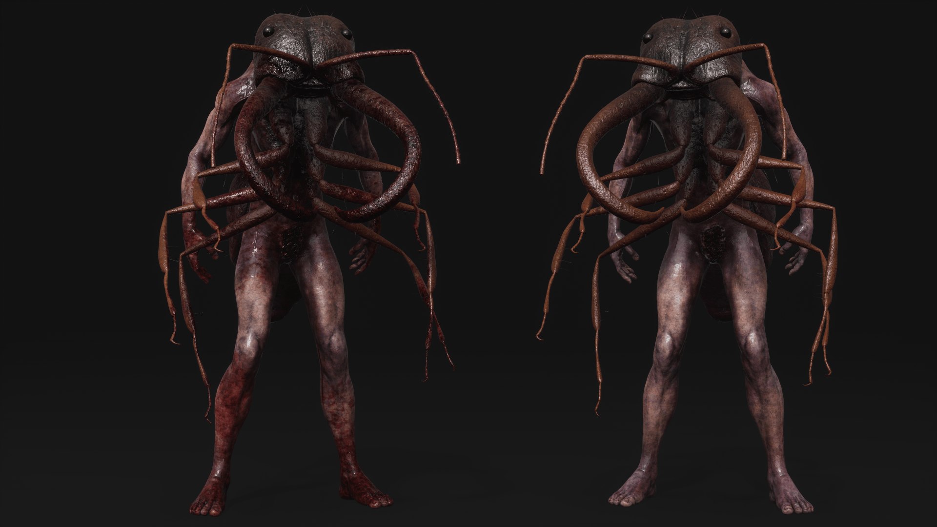 Mutant Ant - Horror Insects Collection 3D Model - TurboSquid 2398577