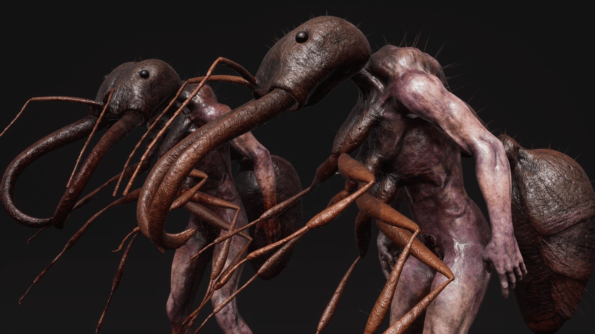 Mutant Ant - Horror Insects Collection 3D Model - TurboSquid 2398577