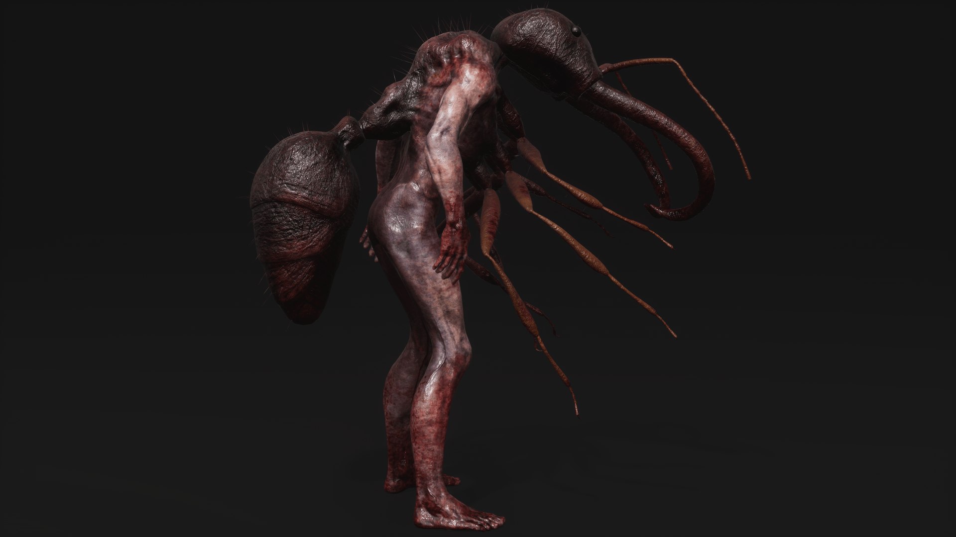 Mutant Ant - Horror Insects Collection 3D Model - TurboSquid 2398577