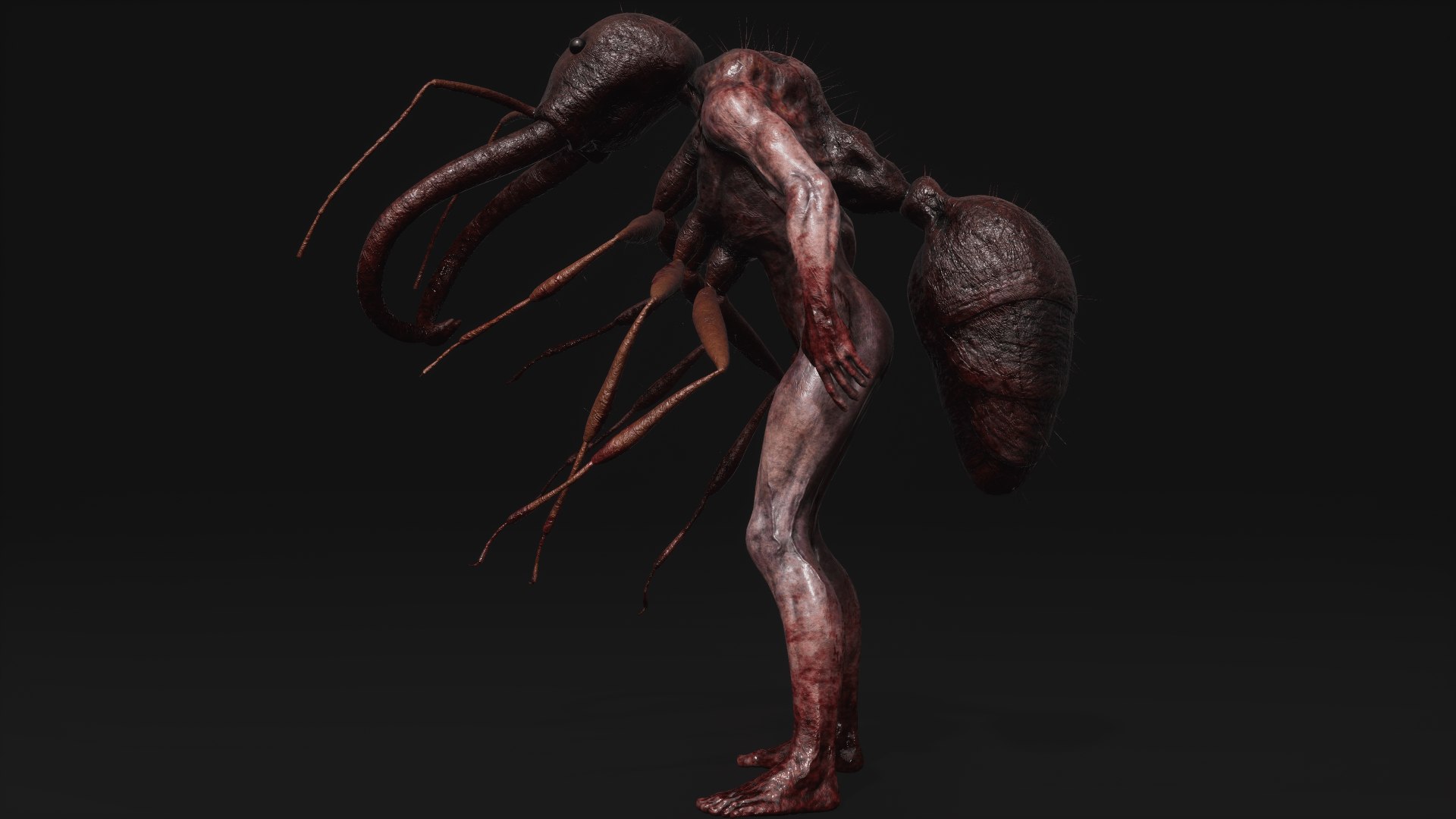 Mutant Ant - Horror Insects Collection 3D Model - TurboSquid 2398577