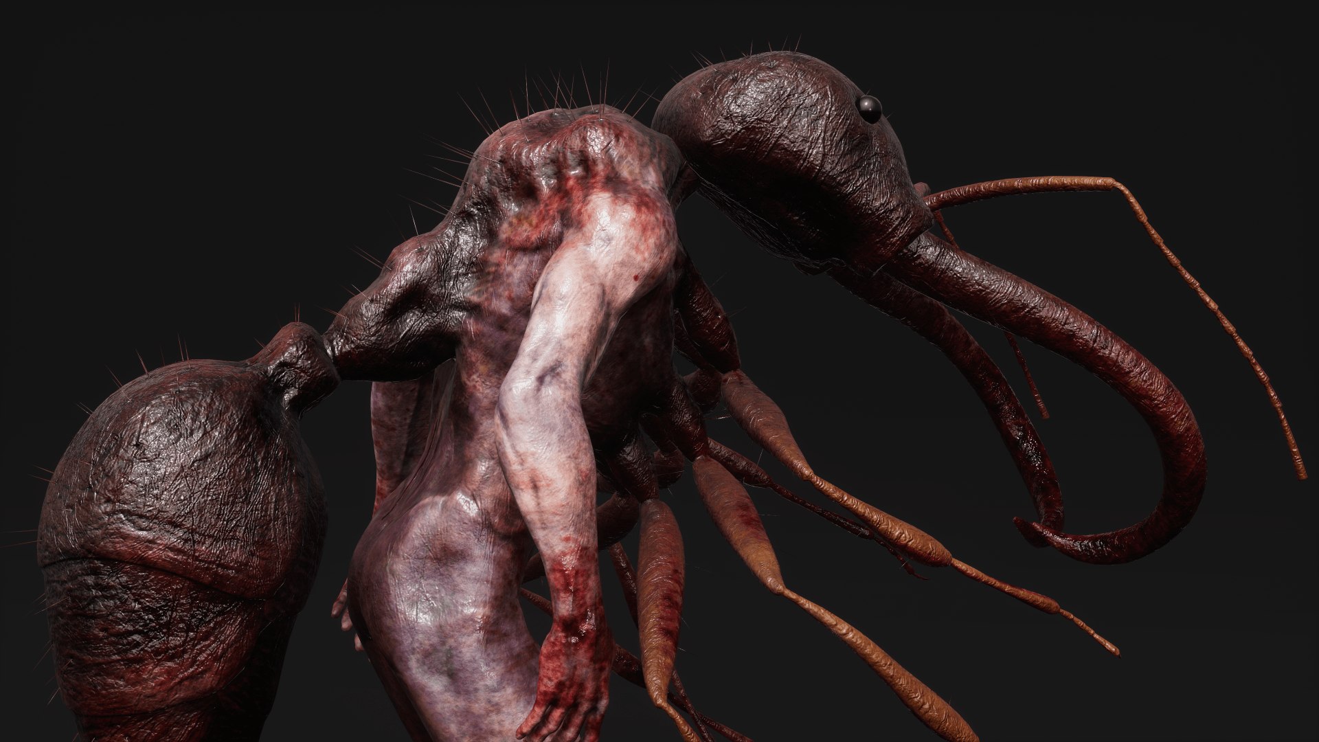 Mutant Ant - Horror Insects Collection 3D Model - TurboSquid 2398577