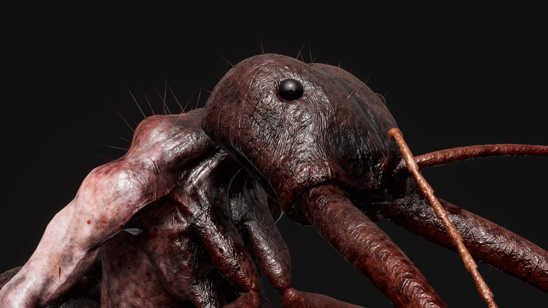 Mutant Ant - Horror Insects Collection 3D Model - TurboSquid 2398577