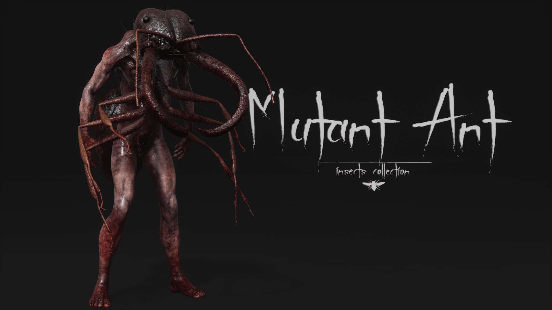 Mutant Ant - Horror Insects Collection 3D Model - TurboSquid 2398577
