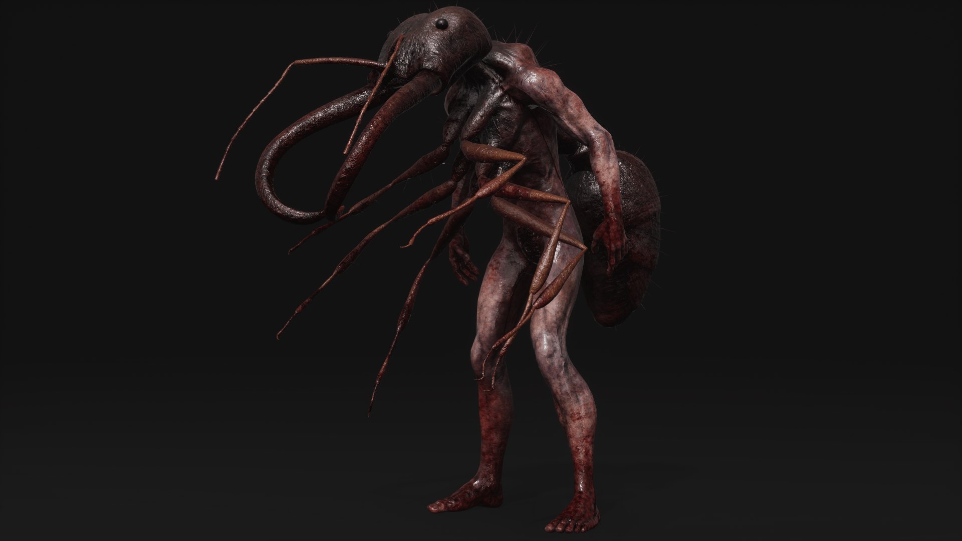 Mutant Ant - Horror Insects Collection 3D Model - TurboSquid 2398577