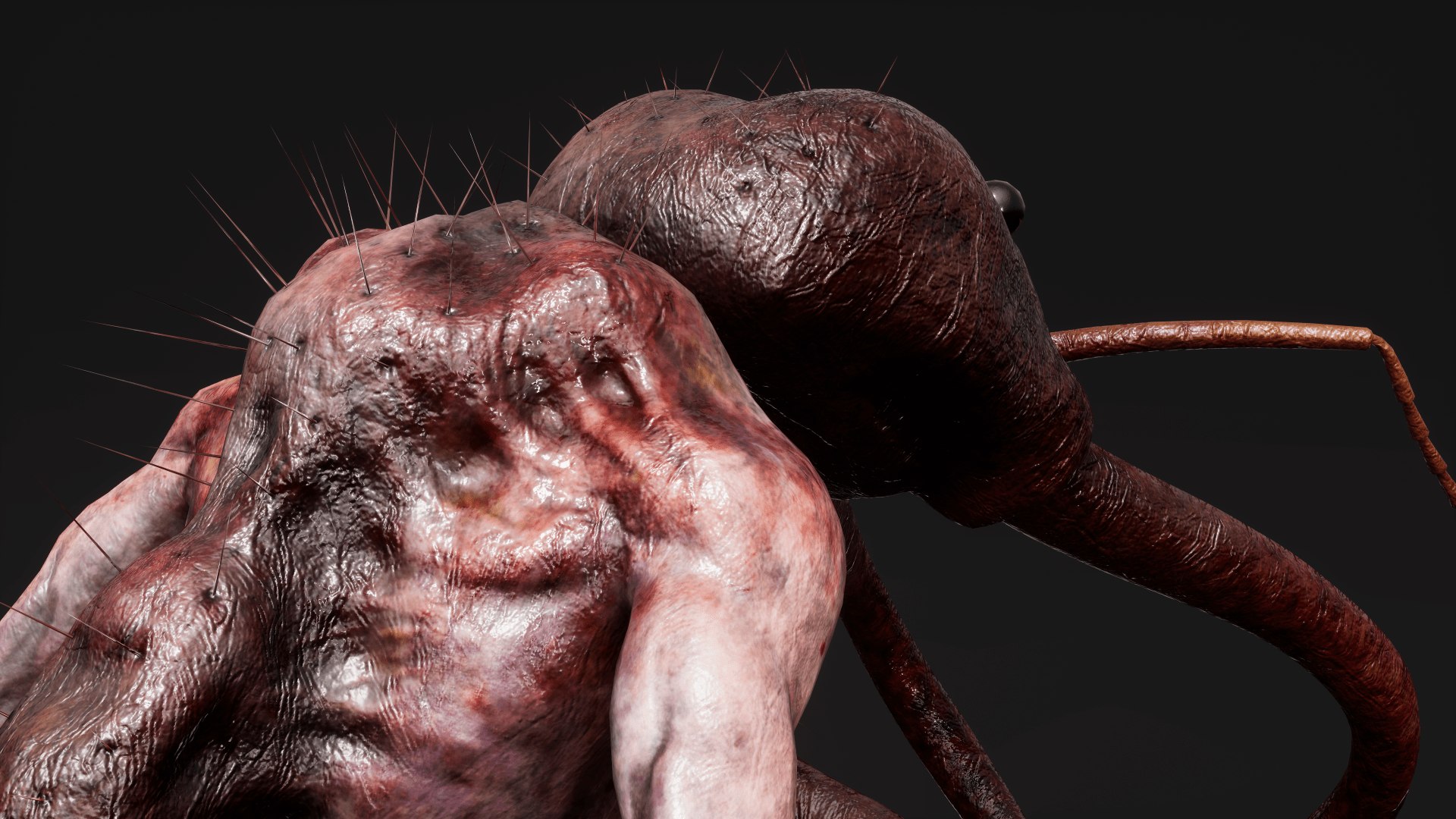Mutant Ant - Horror Insects Collection 3D Model - TurboSquid 2398577