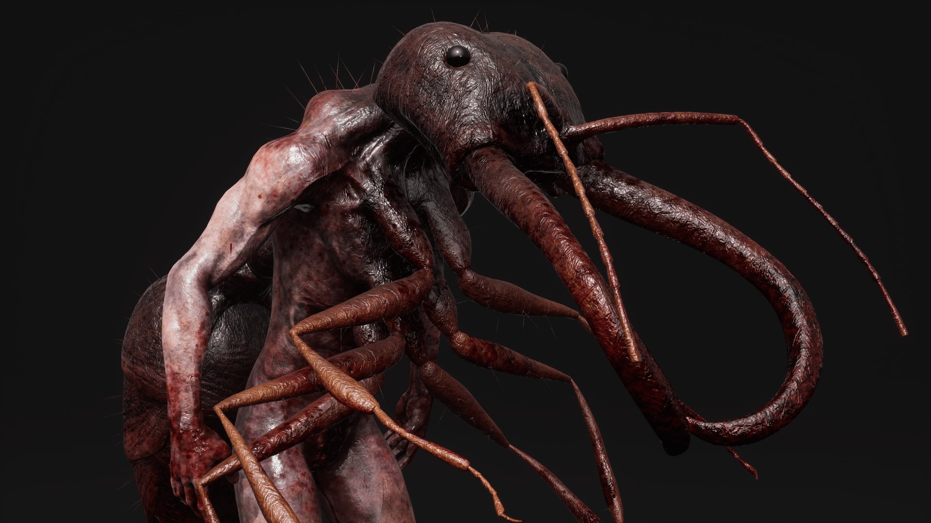 Mutant Ant - Horror Insects Collection 3D Model - TurboSquid 2398577