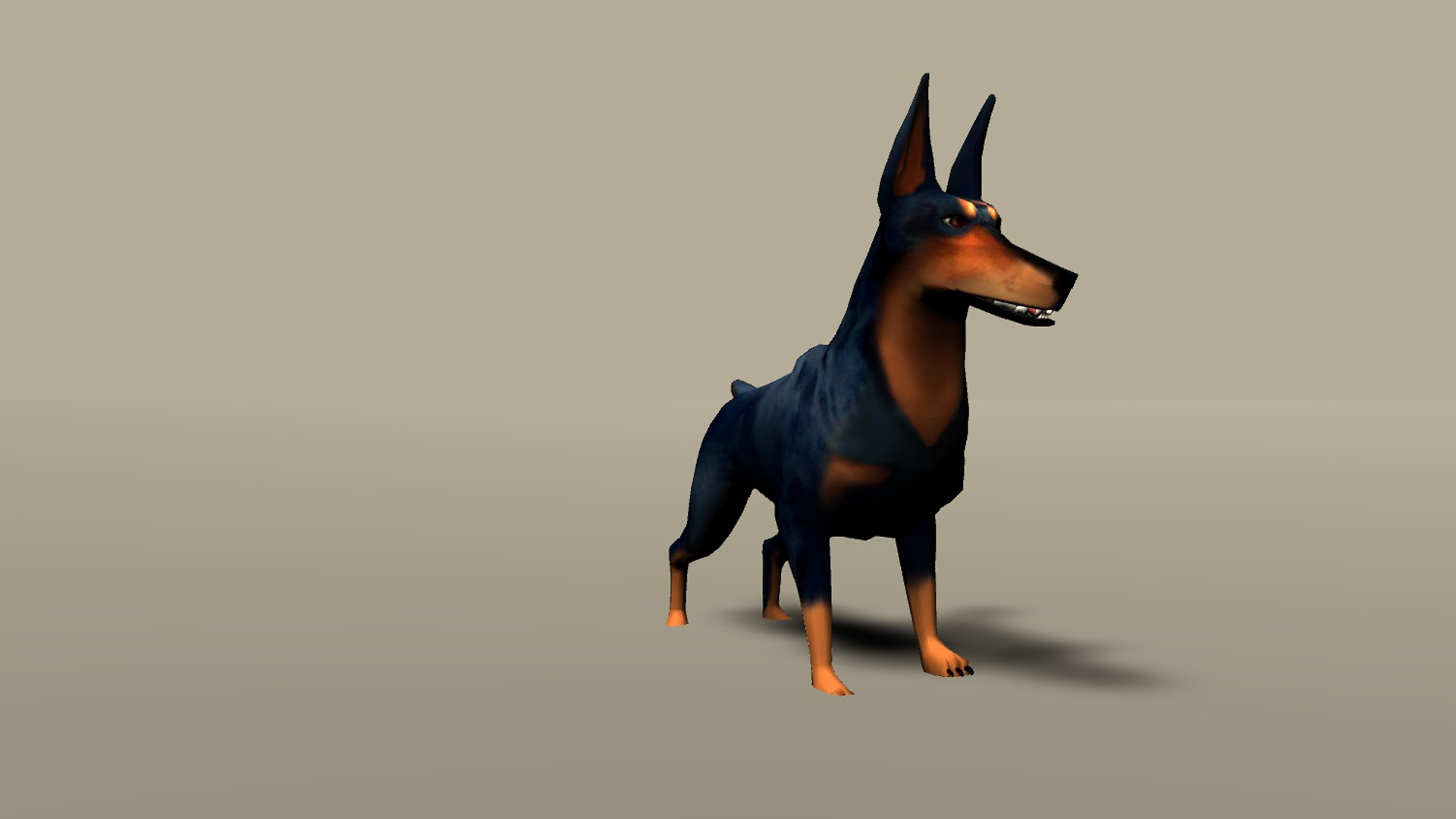 Dog Animations Model - TurboSquid 1865484