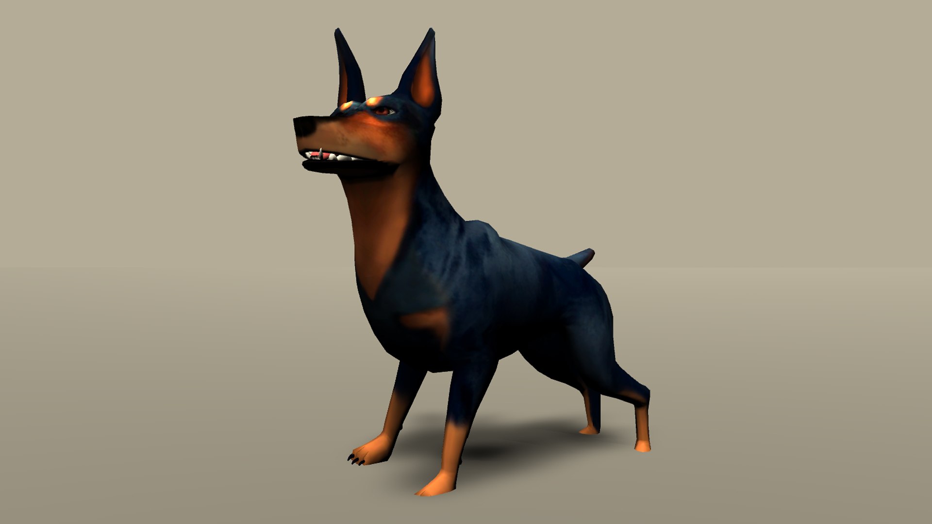Dog Animations Model - TurboSquid 1865484