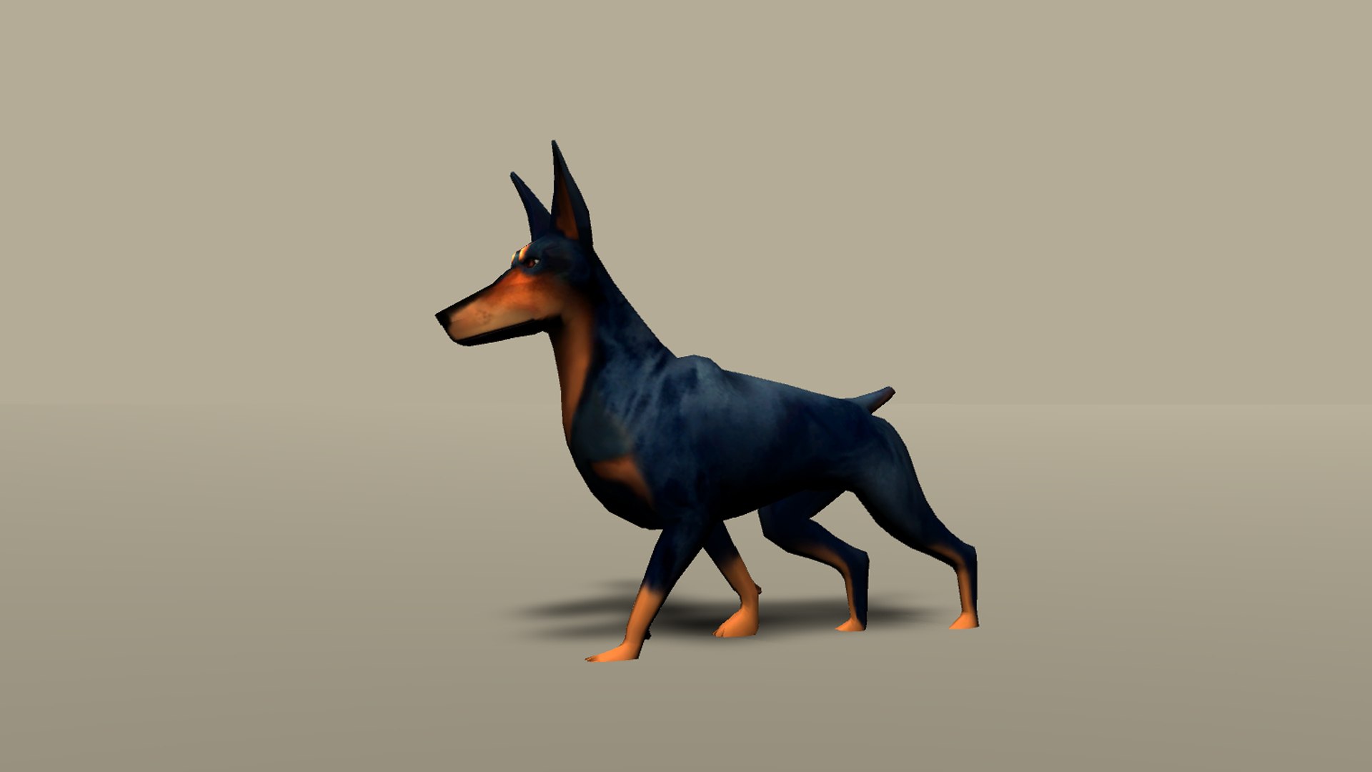 Dog Animations Model - TurboSquid 1865484